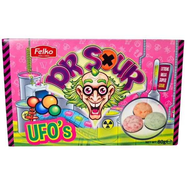 Dr.Sour Ufos 80 g